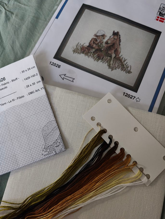 Broderikits - Broderimønstre - Korssting brodering – Broderikits.dk