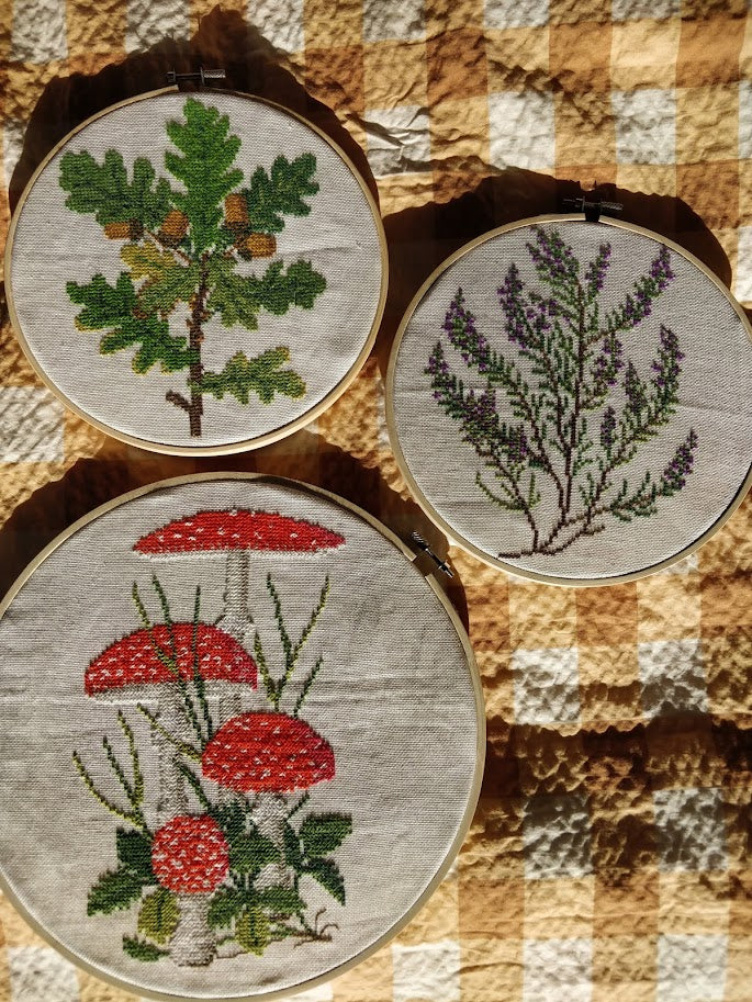 Broderikits - Broderimønstre - Korssting brodering – Broderikits.dk